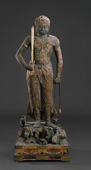 Look at the image of Fudo, by Hakuin Zenji. – Buddhism now